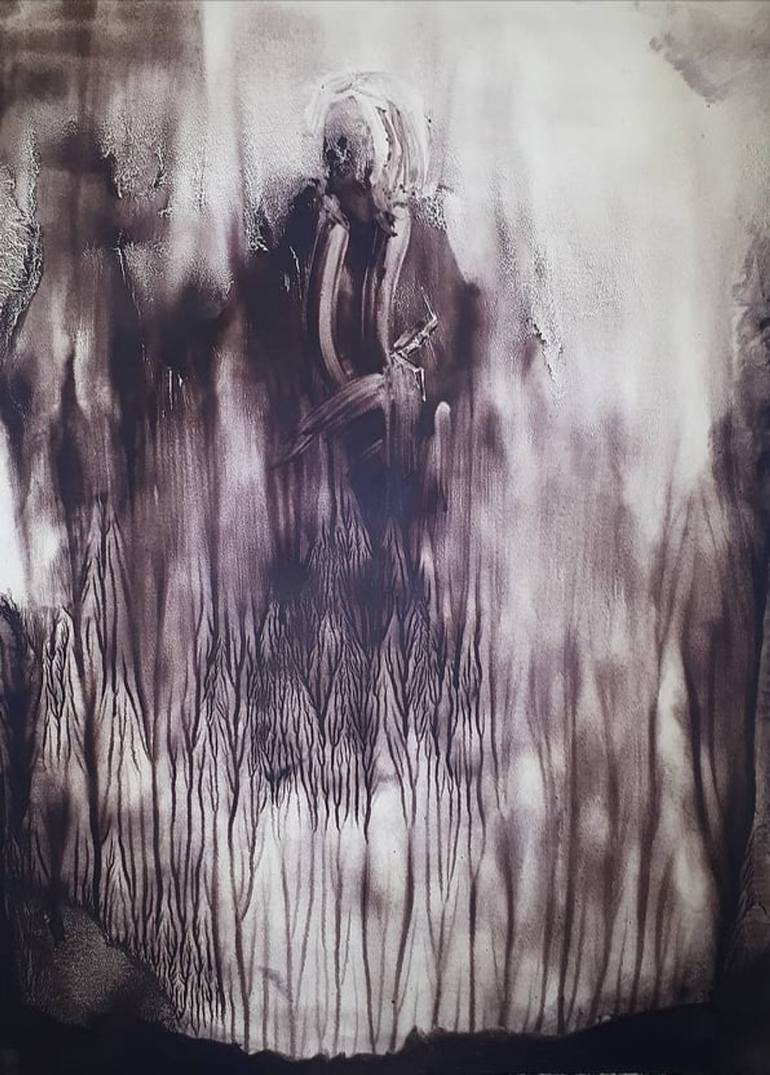 Spectre Painting by Fran Greene | Saatchi Art