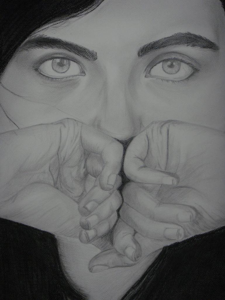 Patience Drawing by Ahsan Iftikhar | Saatchi Art