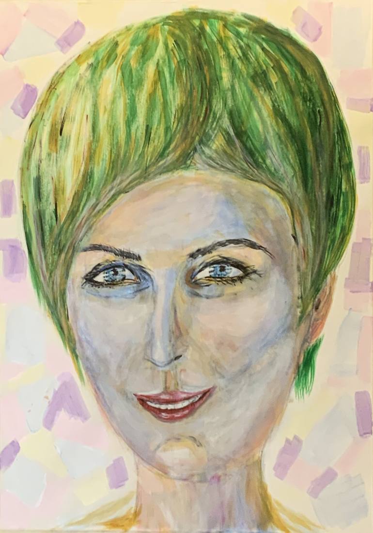 Green and Brave Painting by Sergey Sychov | Saatchi Art