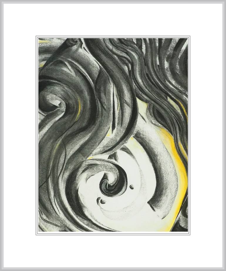 Maelstrom Drawing by Elsa Chesnel | Saatchi Art