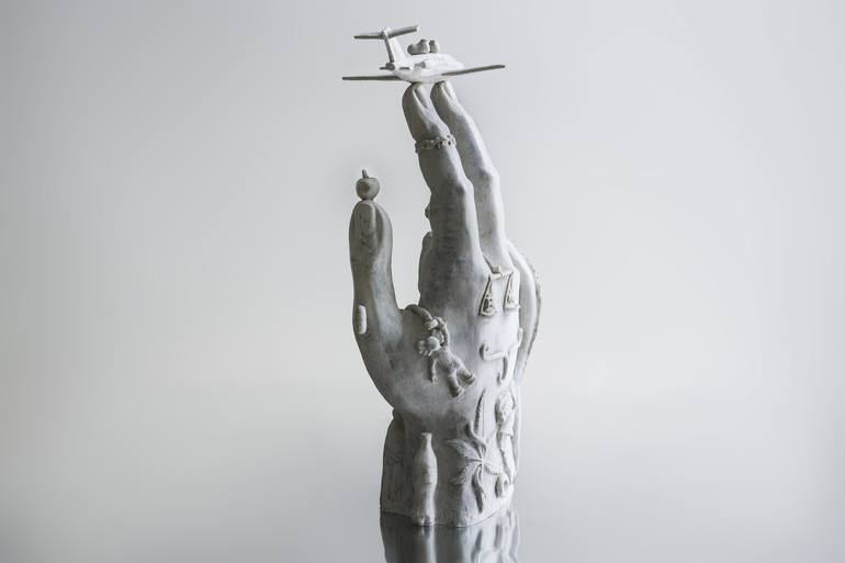 Sabazius hand Sculpture by Pranna Artist | Saatchi Art