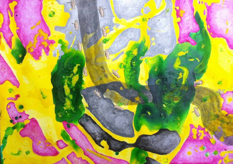 Clean sweep Painting by Nicolas Young | Saatchi Art