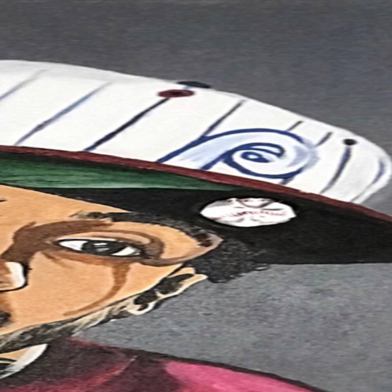 Peedi Crakk 3-D Painting by Jamie Francis | Saatchi Art