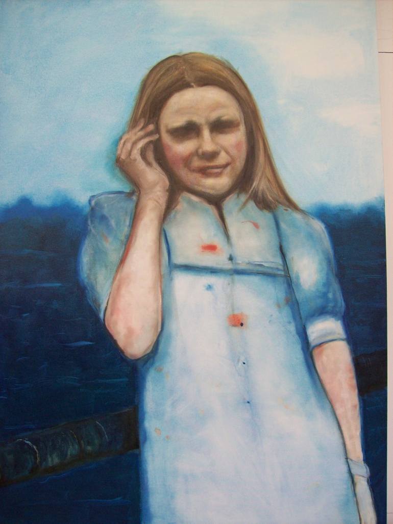 Growing Pains 3 Painting by Caroline Thatcher | Saatchi Art