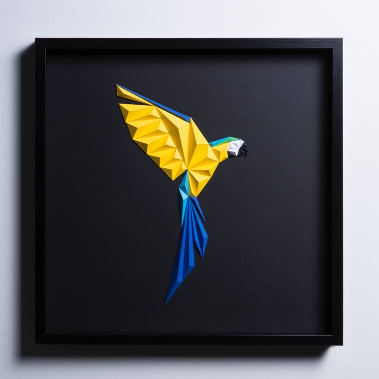 RIO | Paper Artwork Painting by Tayfun Tinmaz | Saatchi Art