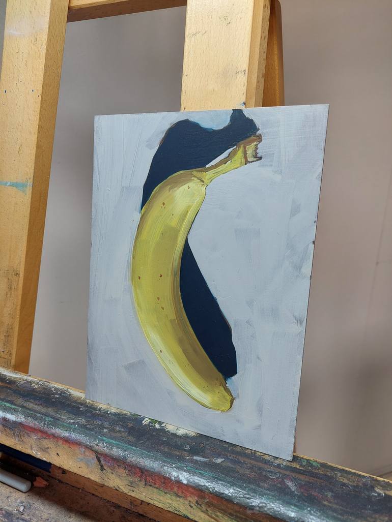 Sunshine Serenade: Whimsical Banana Delight Painting by Jacob laCour ...