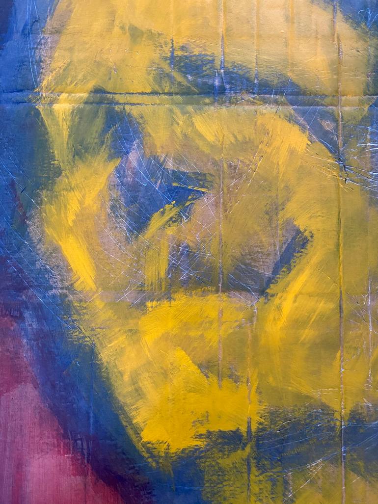 No name face Painting by Radoslaw Maksymowicz | Saatchi Art