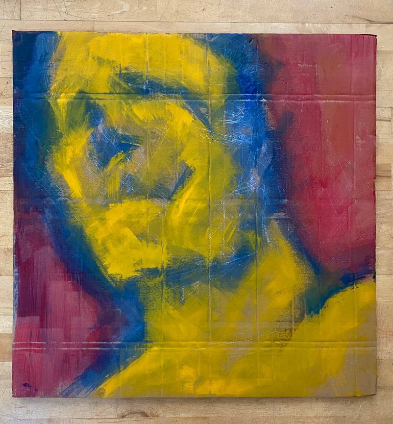 No name face Painting by Radoslaw Maksymowicz | Saatchi Art