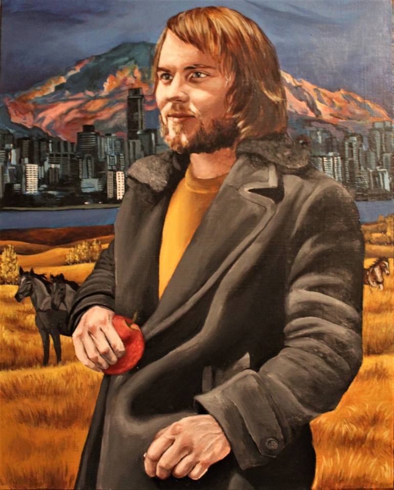 Portrait of Justin Robinson - Age 28 Painting by Justin Robinson ...