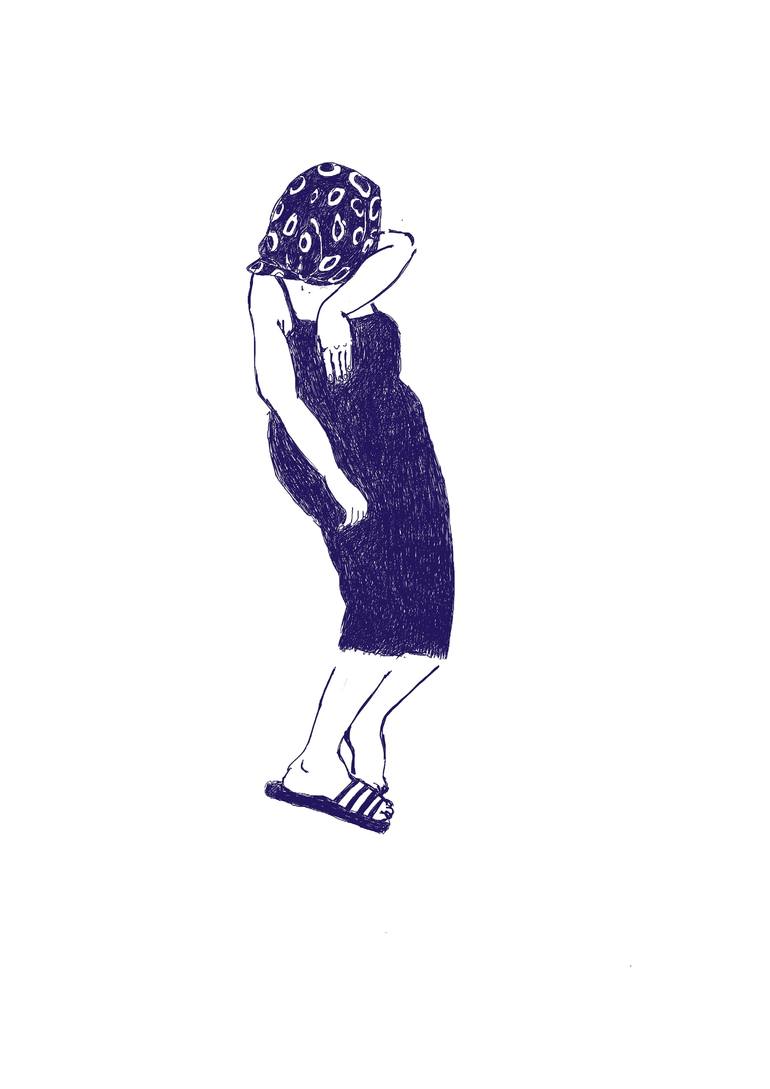 Corona drawing - Limited Edition of 10 Printmaking by Boohee Kim ...