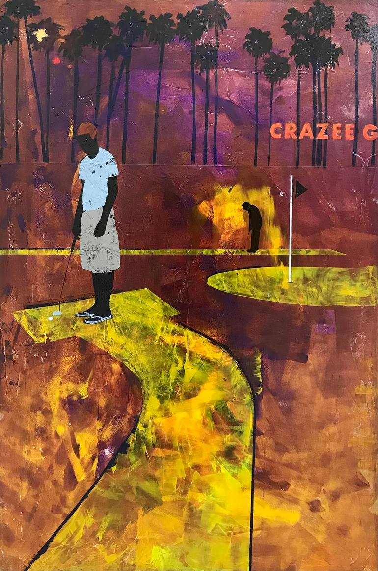 crazy g Painting by Philip Michael Martin | Saatchi Art