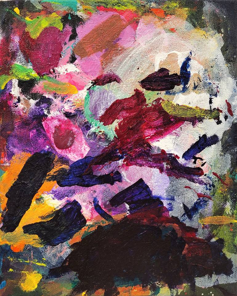 Phantom of the Night (2023-2) Painting by Aubrey Vix | Saatchi Art