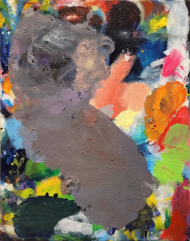 The Gaze (2023-6) Painting by Aubrey Vix | Saatchi Art