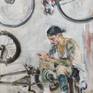 Portrait of Victor Painting by Yuriy Ushakov | Saatchi Art