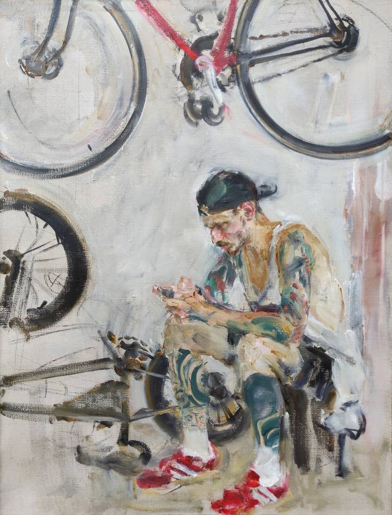 Portrait of Victor Painting by Yuriy Ushakov | Saatchi Art