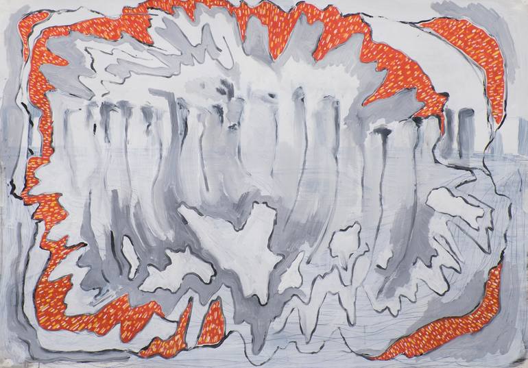 After the city Painting by Jay Shaw-Baker | Saatchi Art