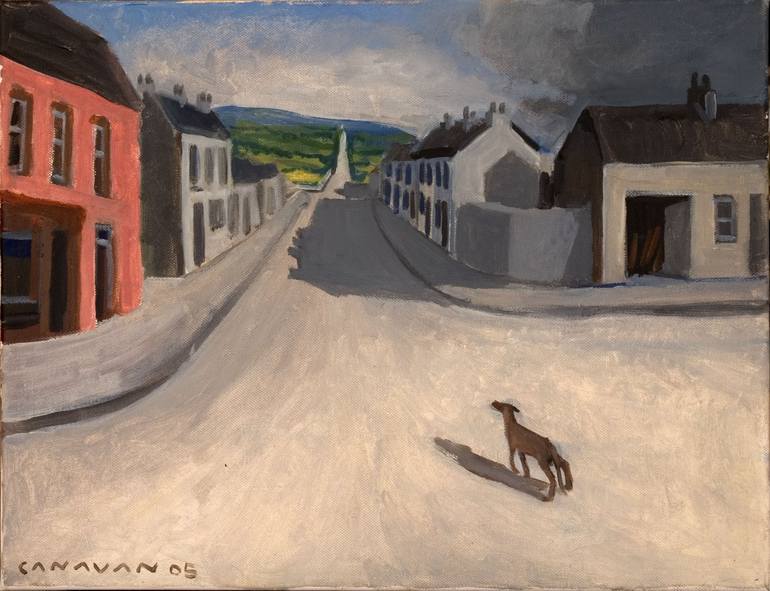 Stray I Painting by Bernard Canavan | Saatchi Art