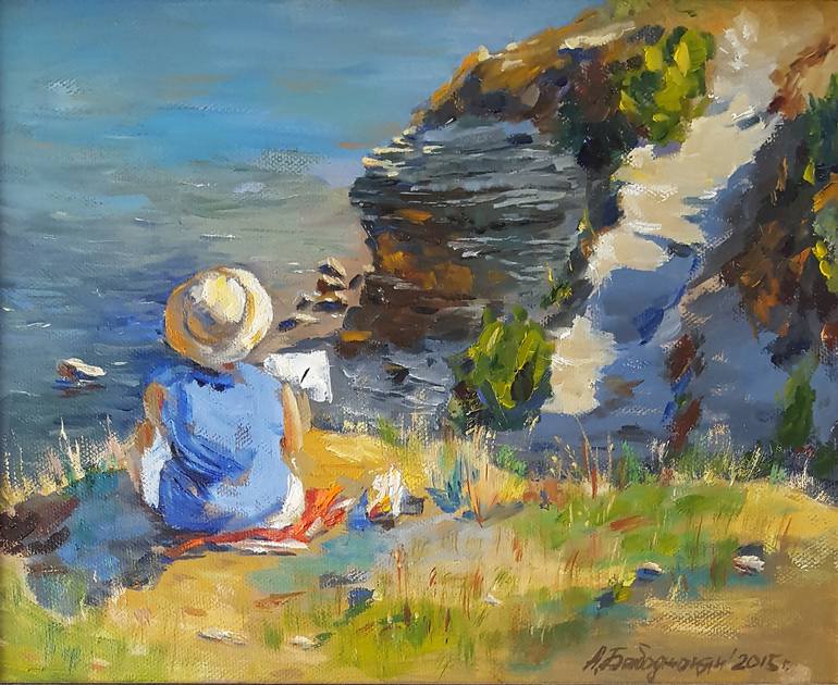 Plein Air Painting by Arevik Babadzhanyan | Saatchi Art