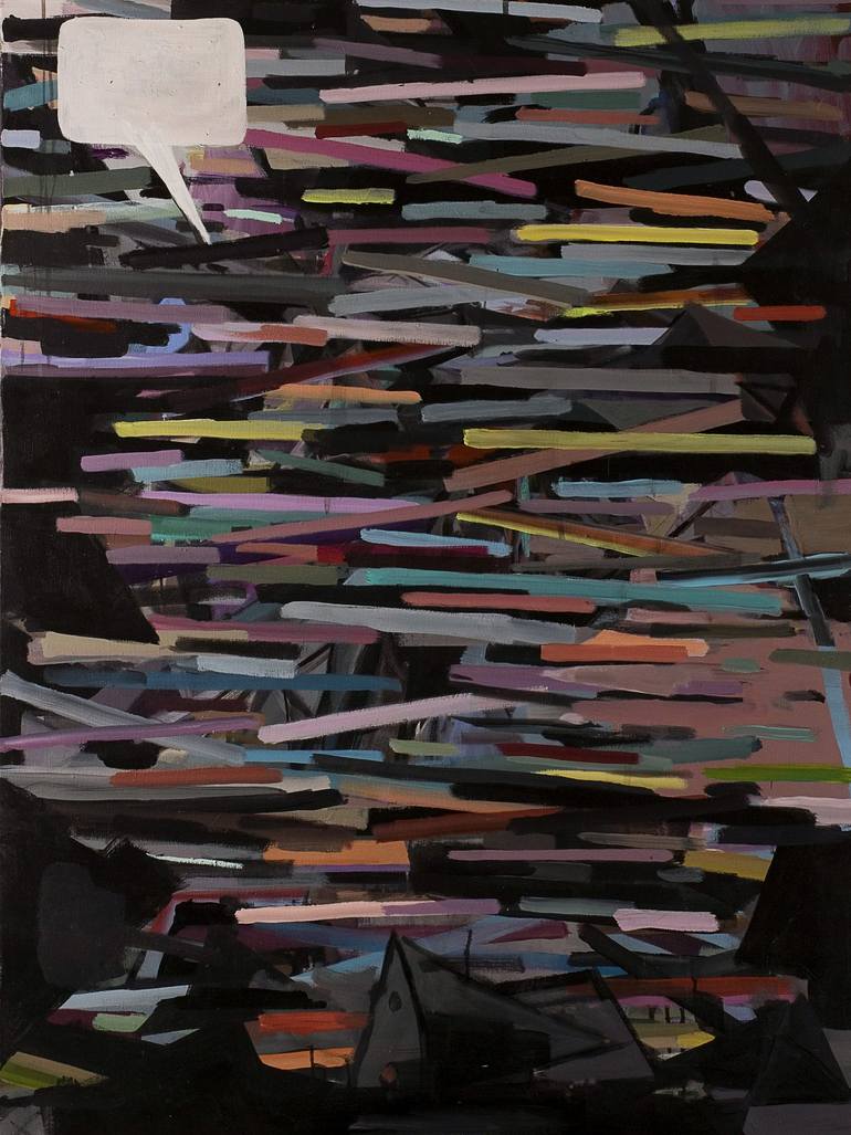 Redundant Cornucopia Painting by Graham Carrick | Saatchi Art