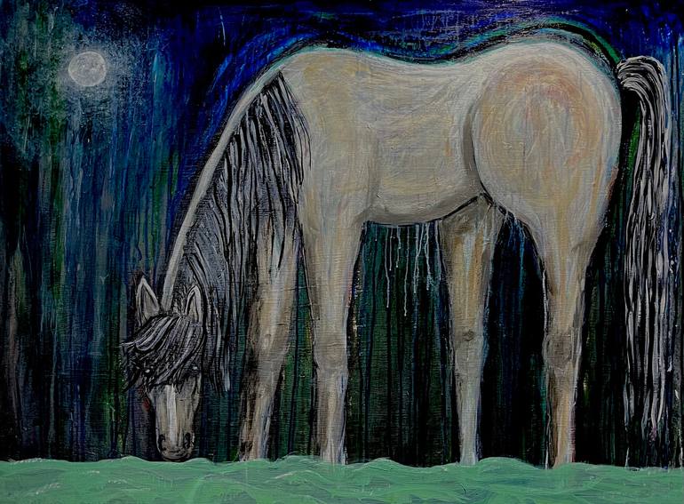 Equine Equinox Painting by Nola Roeper | Saatchi Art