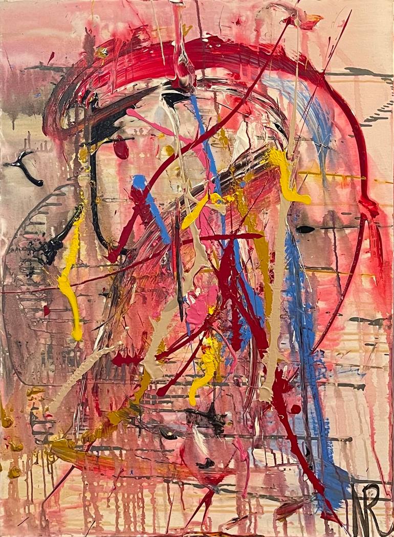 Rollercoaster Painting by Nola Roeper | Saatchi Art