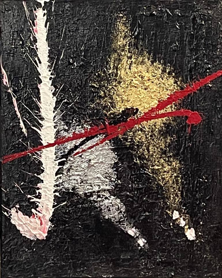 Line Dance Painting by Nola Roeper | Saatchi Art