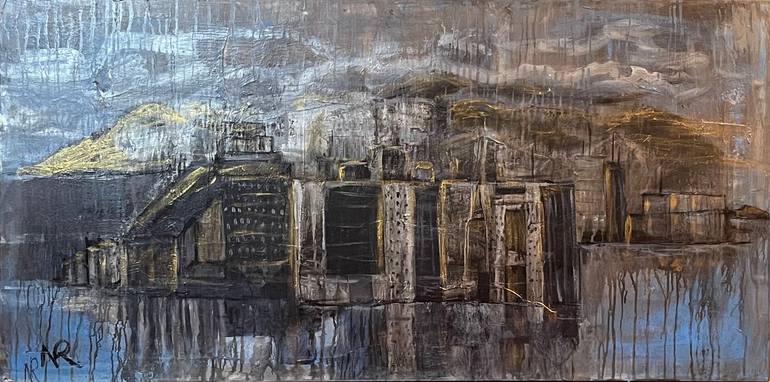 Waterfront Painting by Nola Roeper | Saatchi Art