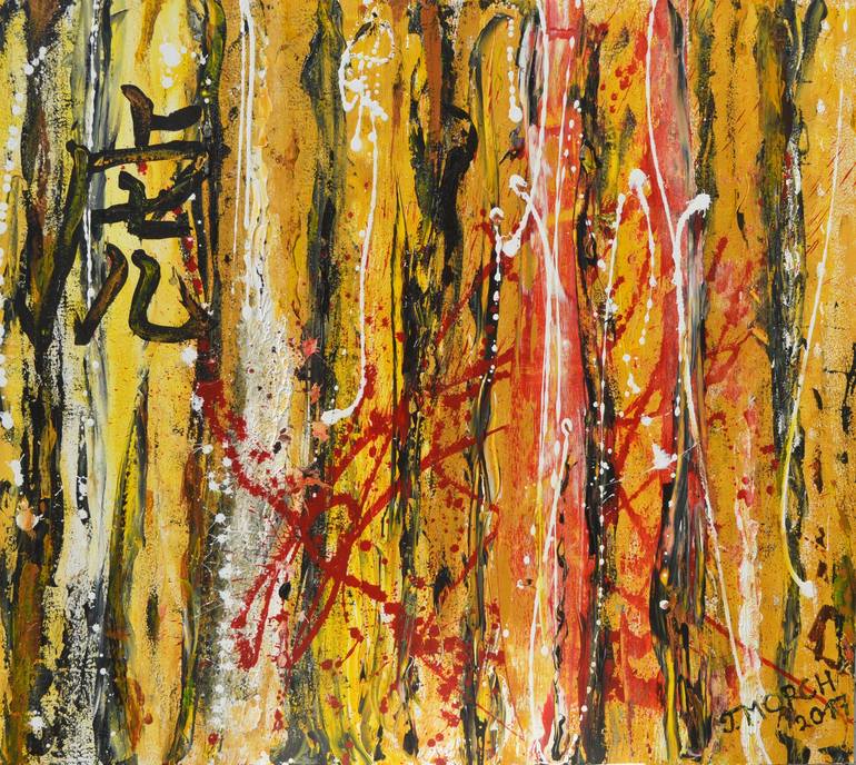 ONISZUKA TIGER Painting by Tomas Morch | Saatchi Art