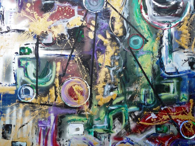 CONSTALATION OF AGGRESSION Painting by Tomas Morch | Saatchi Art