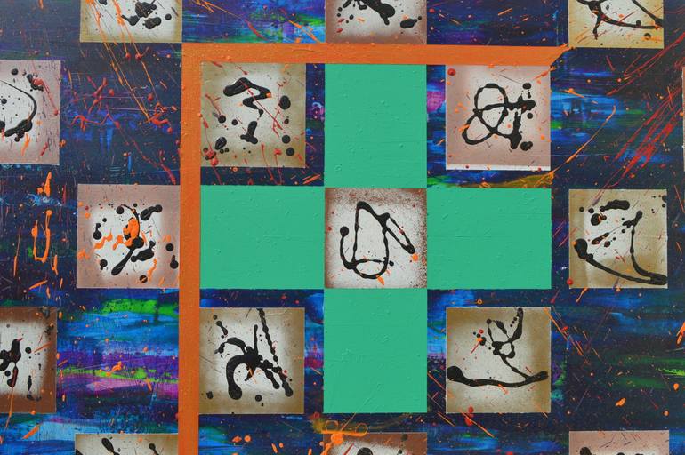 THE MISSED CROSS Painting by Tomas Morch | Saatchi Art