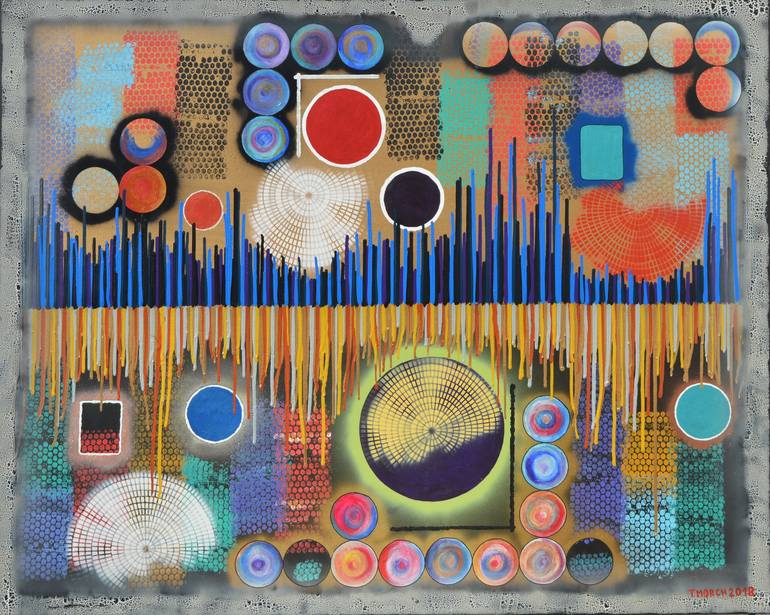 EQUIVALENCY Painting by Tomas Morch | Saatchi Art