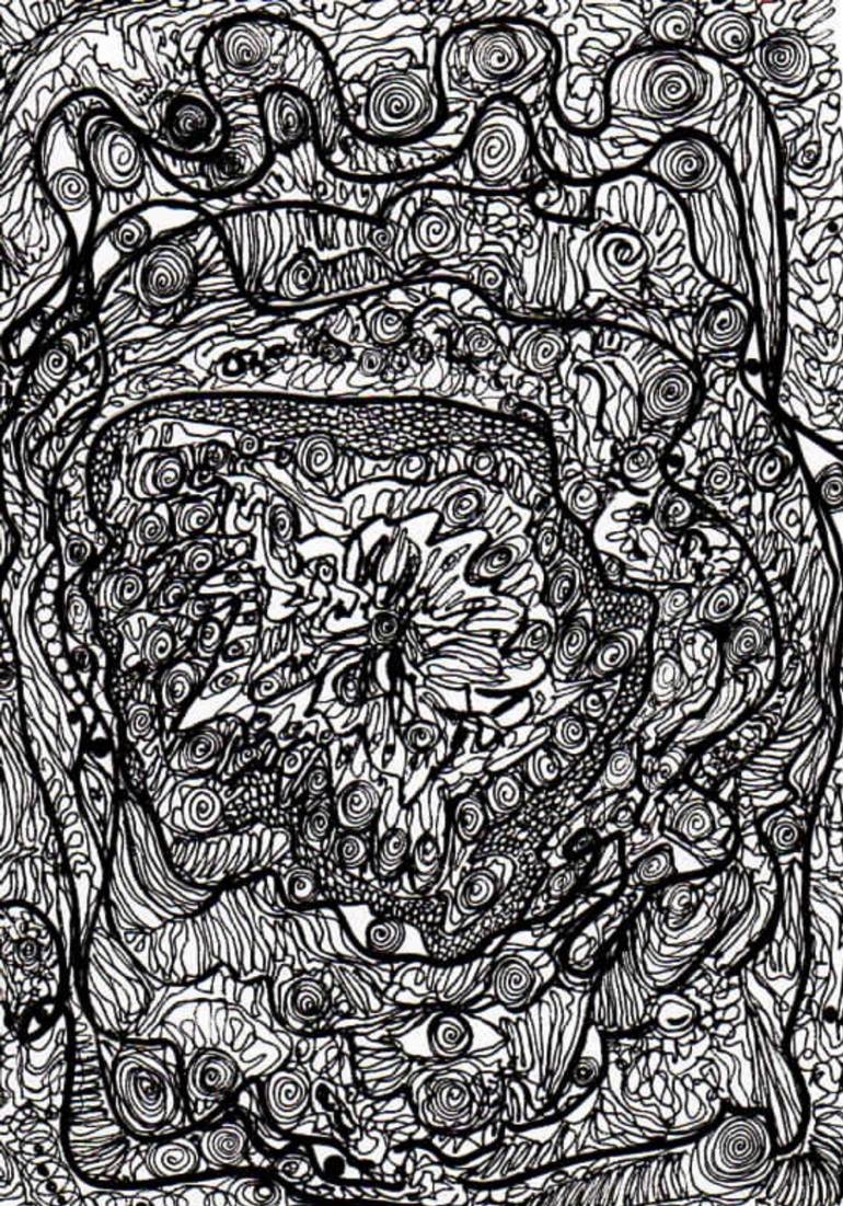 ALMIGHTY FLOWER Drawing by MY HAPPY SOUL - SOUL ART By Irmgard Daanen ...