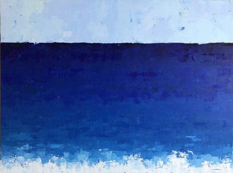 Contemporary Seascape 2 Painting by Simone Lopes | Saatchi Art