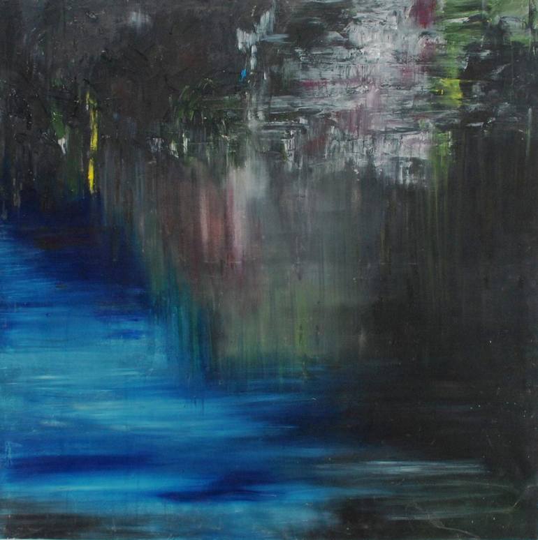 beyond the night Painting by Barbara Larkin | Saatchi Art
