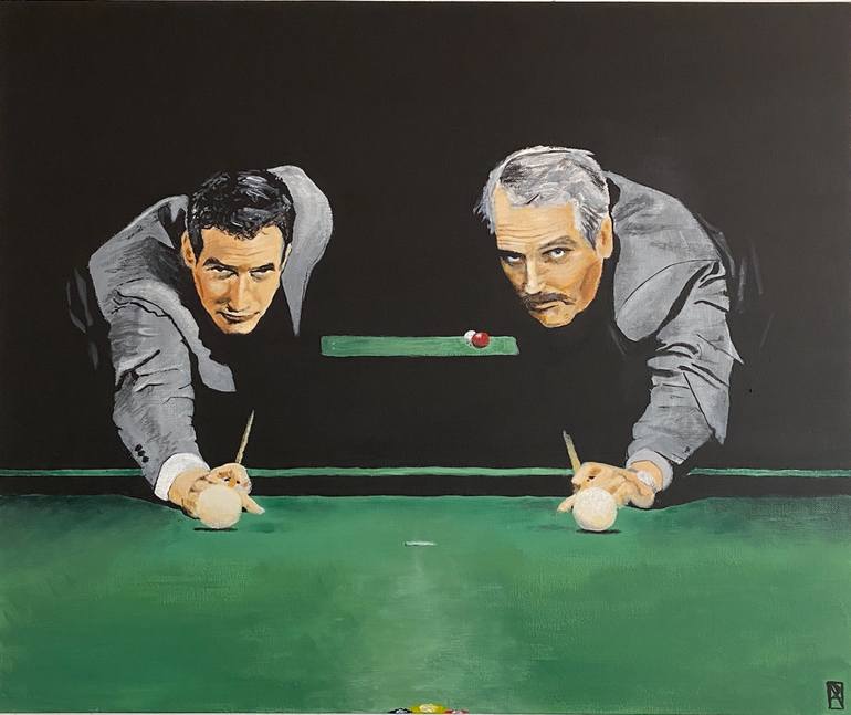The Hustler Painting by Darren Naylor | Saatchi Art