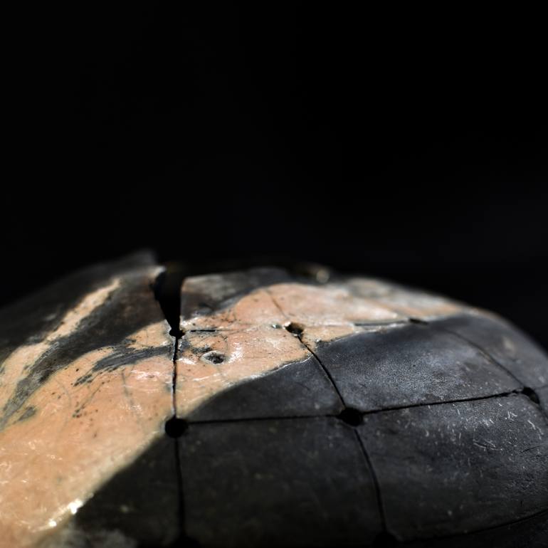 Handmade Raku Vessel, Raku Arts, Unique Ceramic Sculpture by Luis Rocca ...