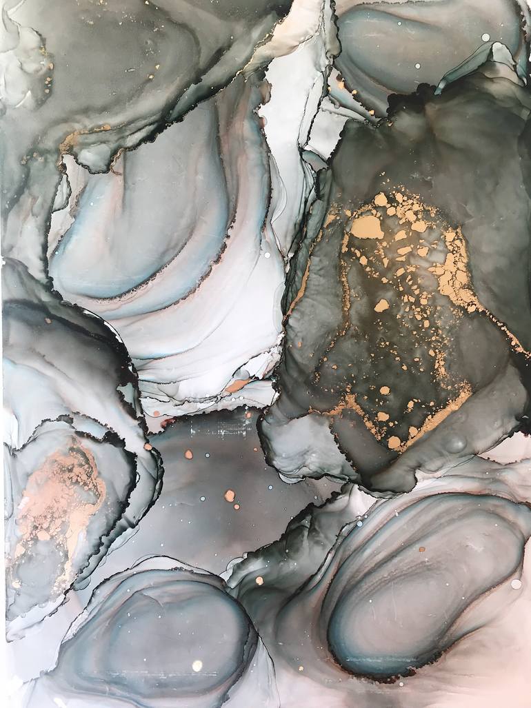 Agate Painting by Polina Vigandt | Saatchi Art