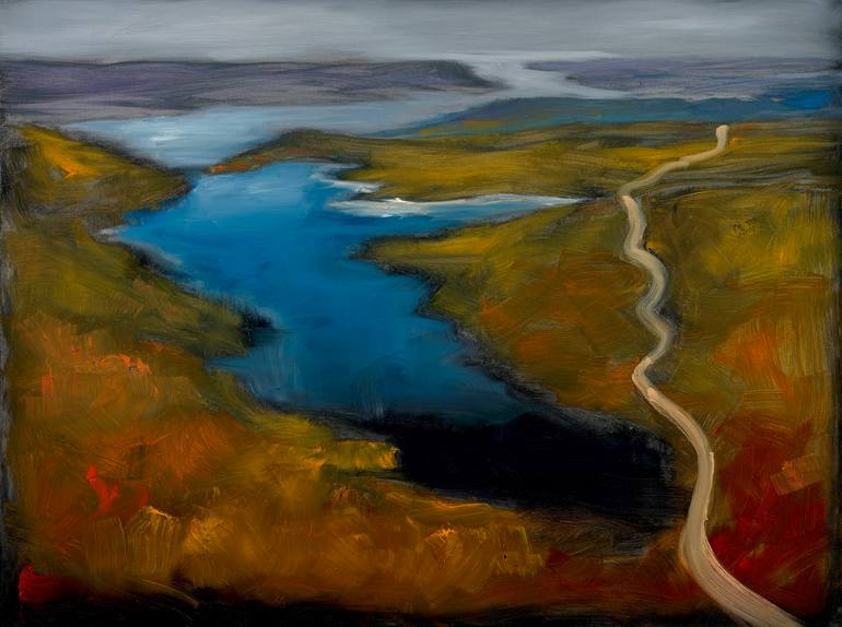 The Course Painting by Roger Clarke | Saatchi Art