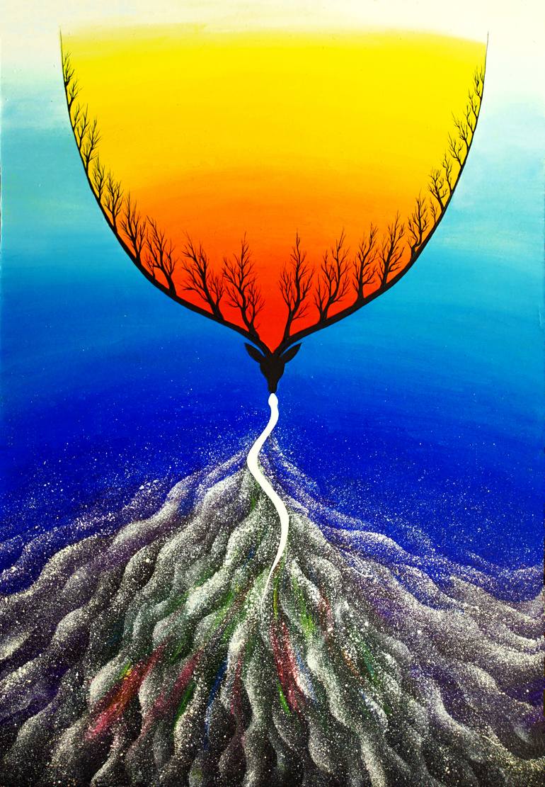 Struggle Painting by Volodymyr Dederchuk | Saatchi Art