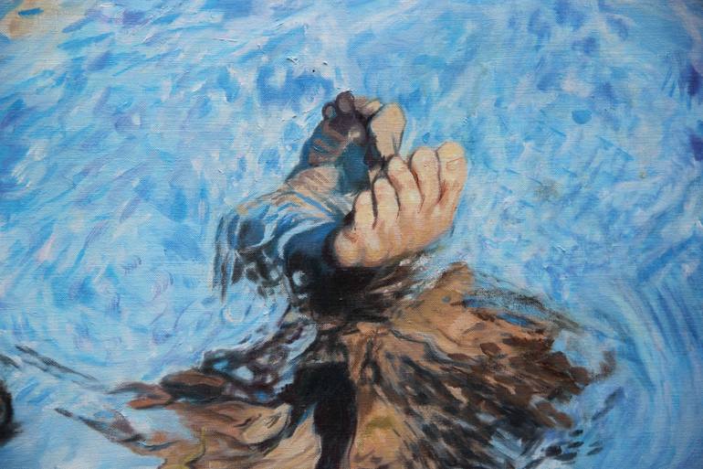 Summer refraction Painting by Daniel Dacio | Saatchi Art