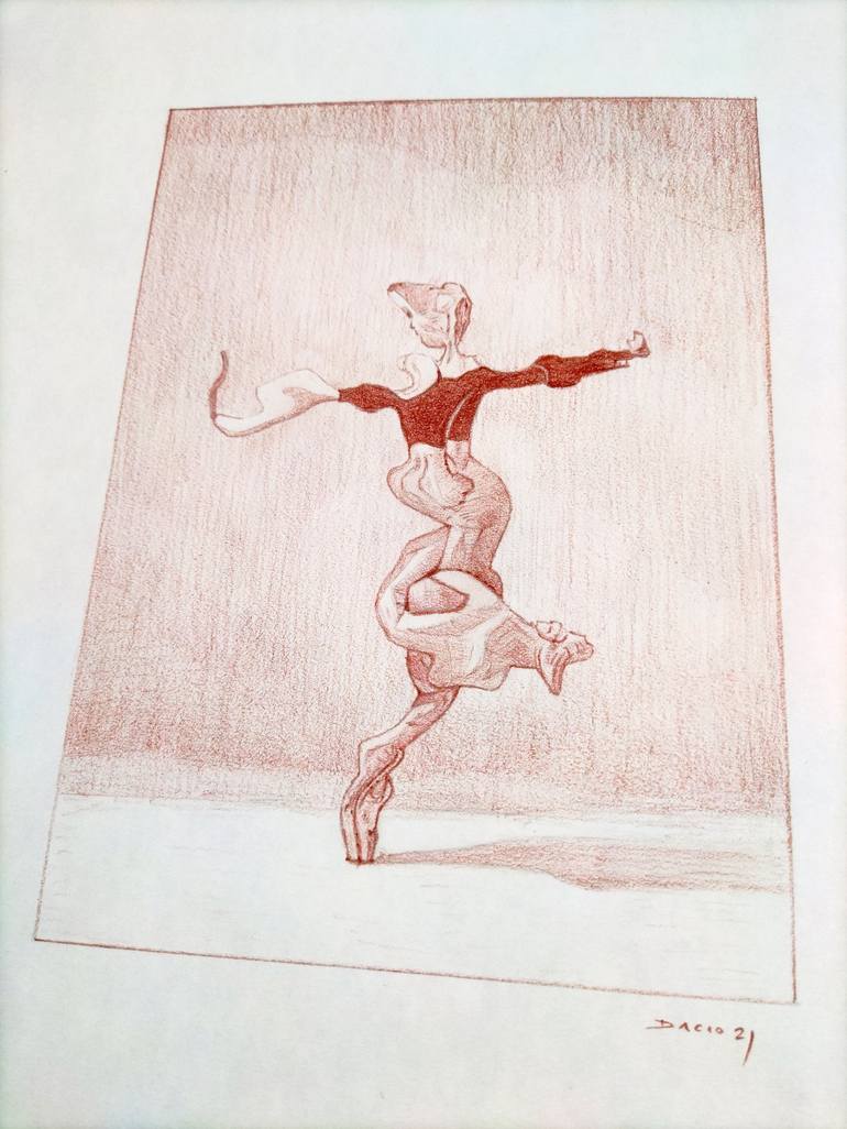 Drejen, the one who walks. A new drawing. Drawing by Daniel Dacio ...