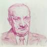 Martin Heidegger Drawing by Daniel Dacio | Saatchi Art