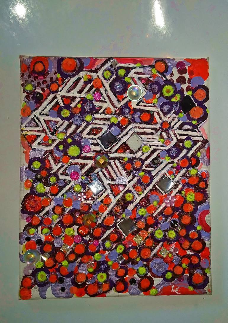 Techno Painting by Luise Ebermann | Saatchi Art