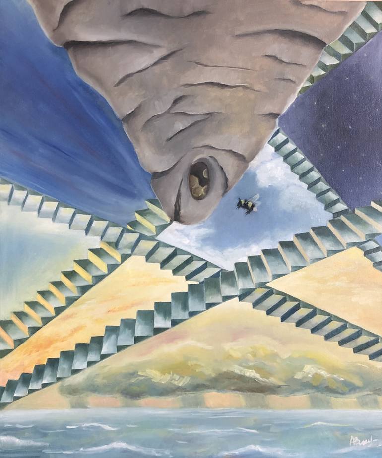 Back home Painting by Anna Che | Saatchi Art