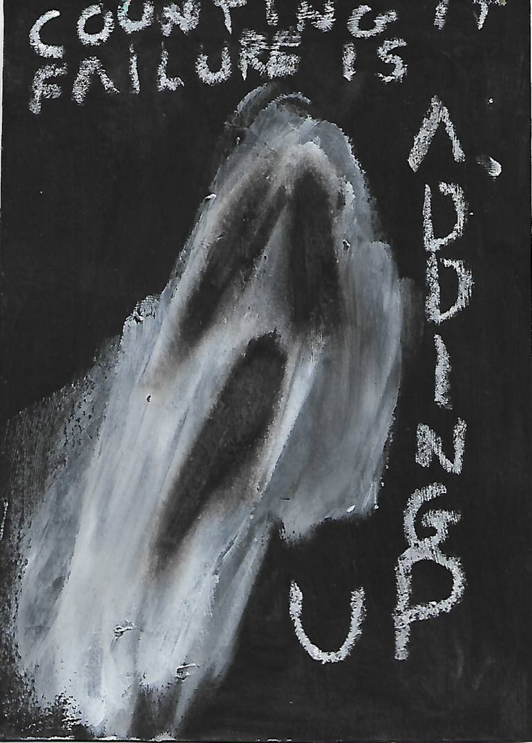 Failure Adds Up Painting by John Carter | Saatchi Art