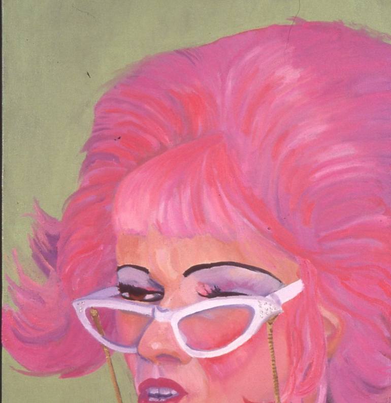 Pinkie Painting by Harriet Zabusky-Zand | Saatchi Art