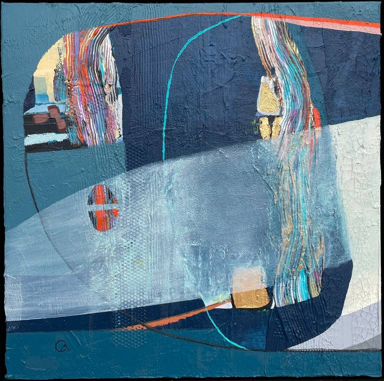 Resonance and Ping Painting by Christina Akerson | Saatchi Art
