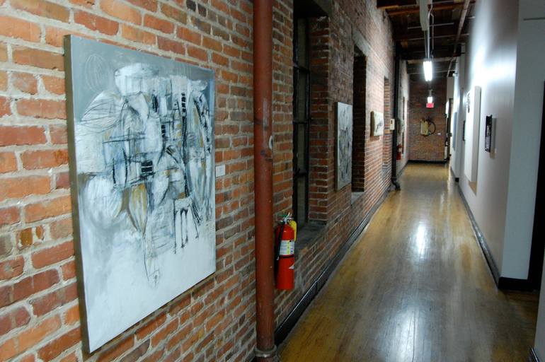 Alexander Hall Painting by Mary Sowers | Saatchi Art
