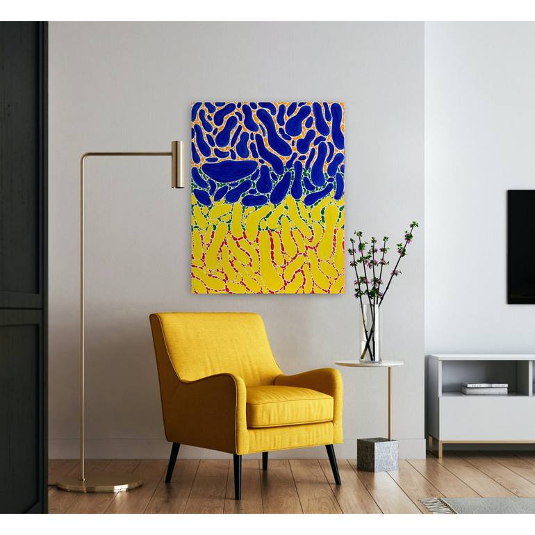 Assimilation Painting by Katya Kononenko | Saatchi Art