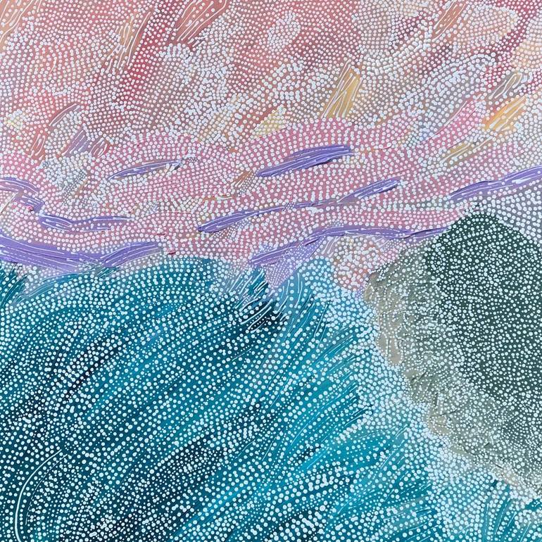 Ngura Series: The Pass (Byron Bay) Painting by Kate Constantine ...